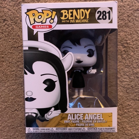 Toys | Pop Bendy And The Ink Machine Alice Angel Figure | Poshmark